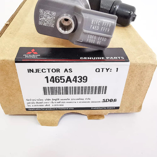 Genuine 1465A439 COMMON RAIL INJECTOR MITSUBISHI 4N15 TRITON 2.4L – JBH ...