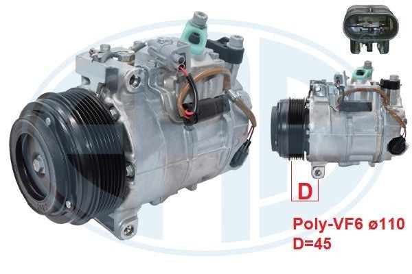 Air Conditioning AC Compressor For W166 0032308811 A0008309300 447280 ...
