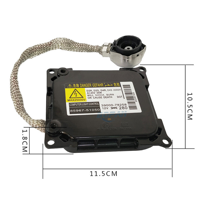 81107-33620 Toyota Computer Sub-assy Headlamp Light Control Ballast LH ...