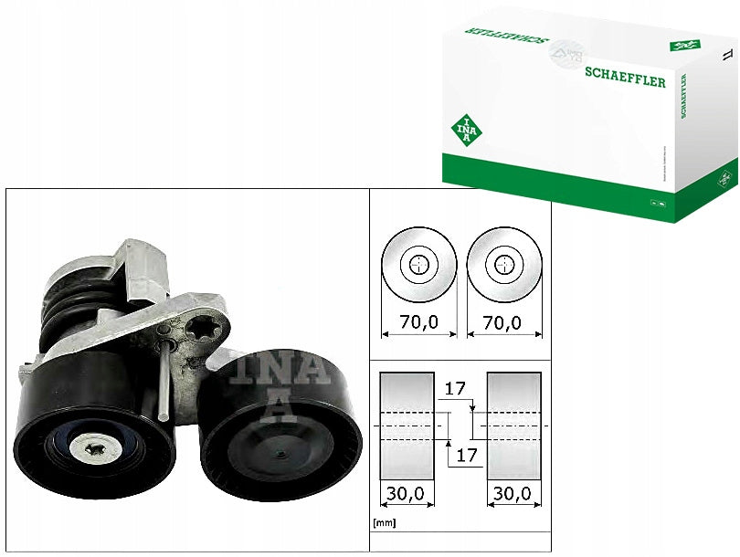 INA Accessory Drive Belt Tensioner 11287582946 534 0496 100 N55 – JBH ...