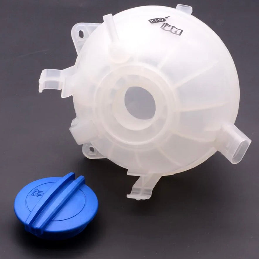 1K0121407F VW Coolant Reservoir Expansion Tank + Cap For Jetta MK5 Gol ...