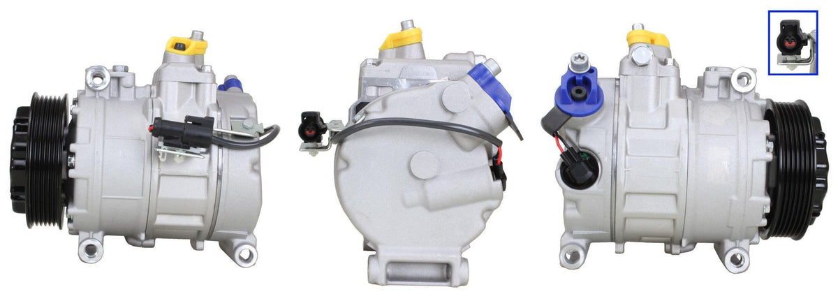 7SEU17C AC Compressor For Jaguar XF XK XKR XJ8 X350 4.2 3.0 2007-2009 ...