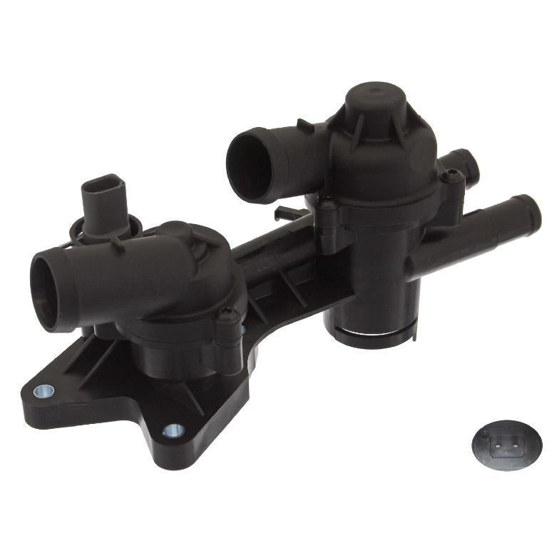 OSSCA VW VOLKSWAGEN AUDI 03C121111P 03C121026S THERMOSTAT HOUSING COOL ...