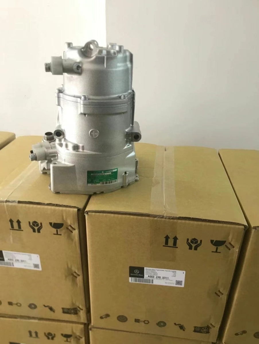 OEM Mercedes S400 W221 Hybrid A/C AC Air Conditioning Compressor A0032 ...